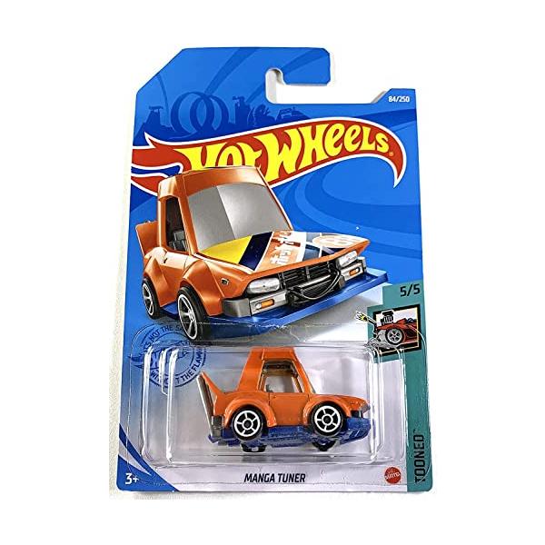 ホットウィール マテル ミニカー ホットウイール GTC81 Hot Wheels 2021, Manga Tuner Orange, Tooned 5/5, 84/250海外限定品を迅速輸入！5〜15営業日にて発送します。商品名（自動翻訳...