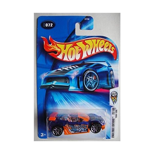 ホットウィール マテル ミニカー ホットウイール  Hot Wheels Trak Tune, Blue/Orange 2004 First Editions 72/100海外限定品を迅速輸入！5〜15営業日にて発送します。型番：関連：ホッ...