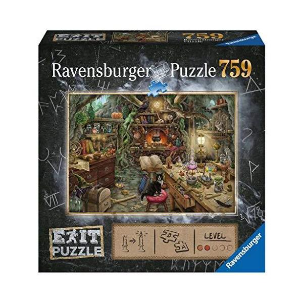 ジグソーパズル 海外製 アメリカ 19952 Ravensburger Exit Puzzle ? Witch’s Kitchen 759pc Mystery Jigsaw Puzzle海外限定品を迅速輸入！5〜15営業日にて発送します。型...
