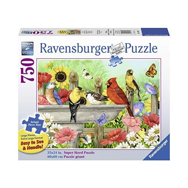 ジグソーパズル 海外製 アメリカ 19937 Ravensburger Bathing Birds 750 Piece Large Format Jigsaw Puzzle for Adults - 19937 - Every Piece ...