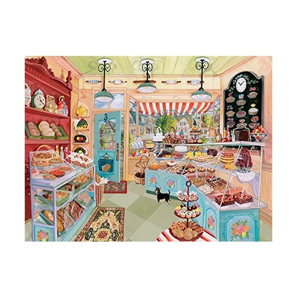ジグソーパズル 海外製 アメリカ 16803 Ravensburger Corner Bakery Jigsaw Puzzle - 750 Large Format Pieces for Adults | Unique Softclick ...