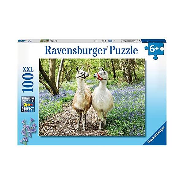 ジグソーパズル 海外製 アメリカ 12941 Ravensburger Llama Love 100 Piece Jigsaw Puzzles for Kids Age 6 Years Up - Extra Large Pieces海外限定...