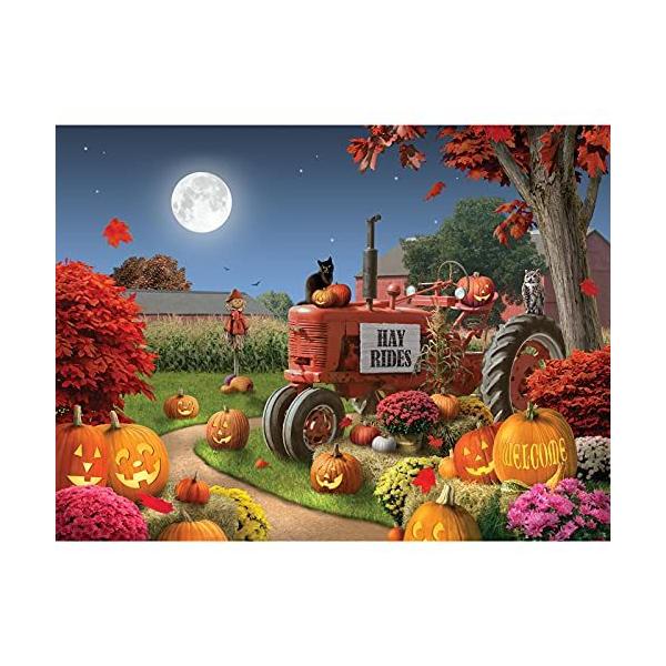 ジグソーパズル 海外製 アメリカ 44056 Bits and Pieces ? Large 300 Piece Jigsaw Puzzle for Adults ? ‘Happy Hollow’ ?Halloween Jigsaw Puz...