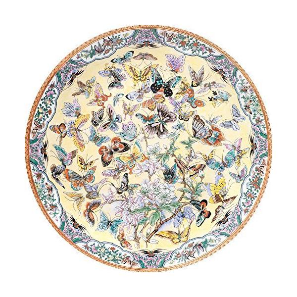 ジグソーパズル 海外製 アメリカ 45502 Bits and Pieces Round Jigsaw Puzzle for Adults ? Ninety-Nine Butterflies ? Colorful Floral Circul...