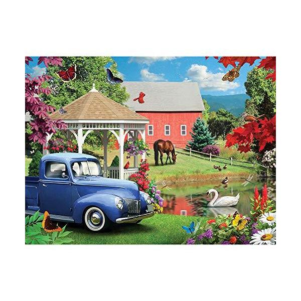 ジグソーパズル 海外製 アメリカ 49861 Bits and Pieces - 300 Piece Jigsaw Puzzle for Adults 18" x 24" - A Simple Time - 300 pc Spring Ba...