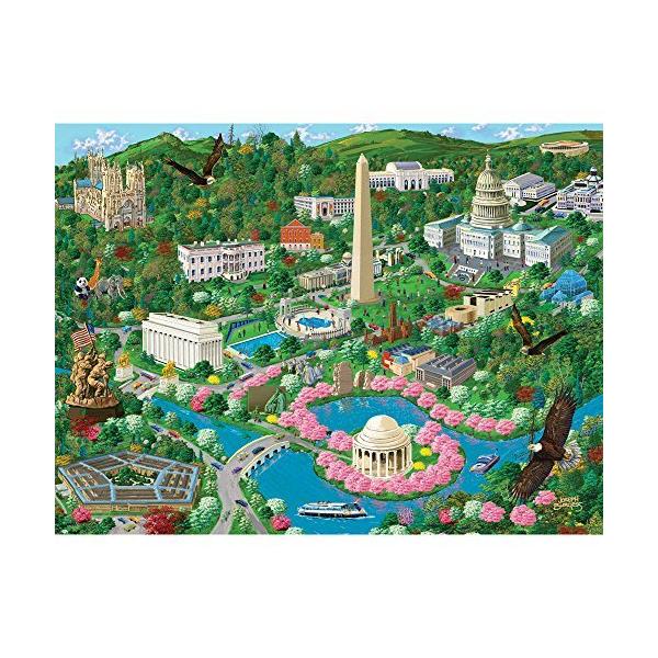 ジグソーパズル 海外製 アメリカ 42681 Bits and Pieces ? 1000 Piece Jigsaw Puzzle for Adults ? Washington D.C. City View - US Capital Sc...