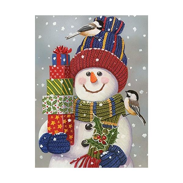 ジグソーパズル 海外製 Bits and Pieces プレゼントを持ったスノーマン クリスマス 約46×61センチ 大きめ300ピース 雪だるまアメリカ直輸入ジグソーパズル 海外製 アメリカ 40521 Bits and Pieces ?...