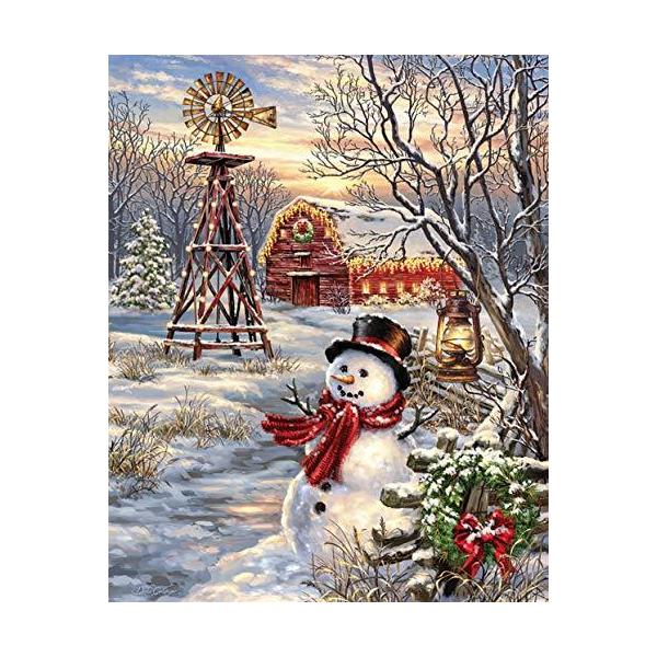 ジグソーパズル 海外製 アメリカ 34-10904 Springbok's 1000 Piece Jigsaw Puzzle Winter Windmill - Made in USA海外限定品を迅速輸入！5〜15営業日にて発送します。型番...