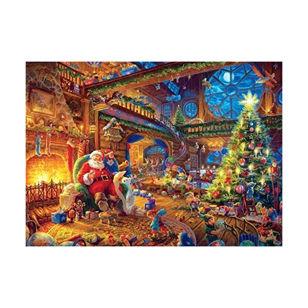 ジグソーパズル 海外製 アメリカ 3328-39 Ceaco Thomas Kinkade -Santa's Workshop Puzzle - 1000 Pieces海外限定品を迅速輸入！5〜15営業日にて発送します。型番：3328-39...