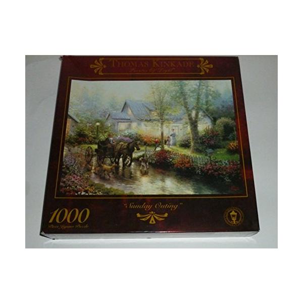 ジグソーパズル 海外製 アメリカ 1 Thomas Kinkade Painter of Light 1000pc. Puzzle-Sunday Outing海外限定品を迅速輸入！5〜15営業日にて発送します。型番：1関連：ジグソーパズル,...