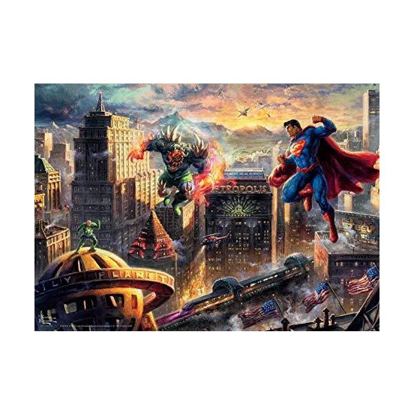 ジグソーパズル 海外製 アメリカ 3154-4 Ceaco - Thomas Kinkade - DC Comics - Superman Man of Steel - 1000 Piece Jigsaw Puzzle海外限定品を迅速輸入！...