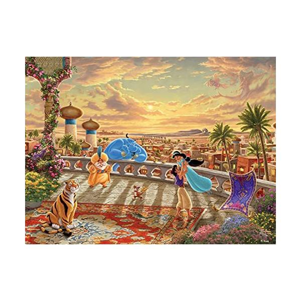 ジグソーパズル 海外製 アメリカ 2903-33 Ceaco - Thomas Kinkade - Disney Dreams Collection - Jasmine Dancing in Desert Sunset - 750 Piec...