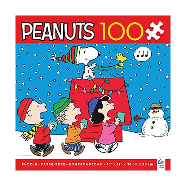 ジグソーパズル 海外製 アメリカ 1661-12 Ceaco - Peanuts - Holiday - Snoopy and The Singers - 100 Piece Jigsaw Puzzle海外限定品を迅速輸入！5〜15営業日に...