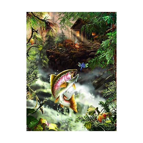 ジグソーパズル 海外製 アメリカ 57161 SUNSOUT INC - Mountain Hideaway - 500 pc Jigsaw Puzzle by Artist: Dona Gelsinger - Finished Size ...