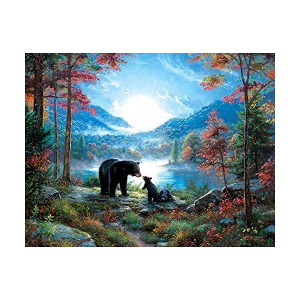 ジグソーパズル 海外製 アメリカ FBA_52966 SUNSOUT INC - Bedtime Kisses - 1000 pc Large Pieces Jigsaw Puzzle by Artist: Mark Keathley - ...