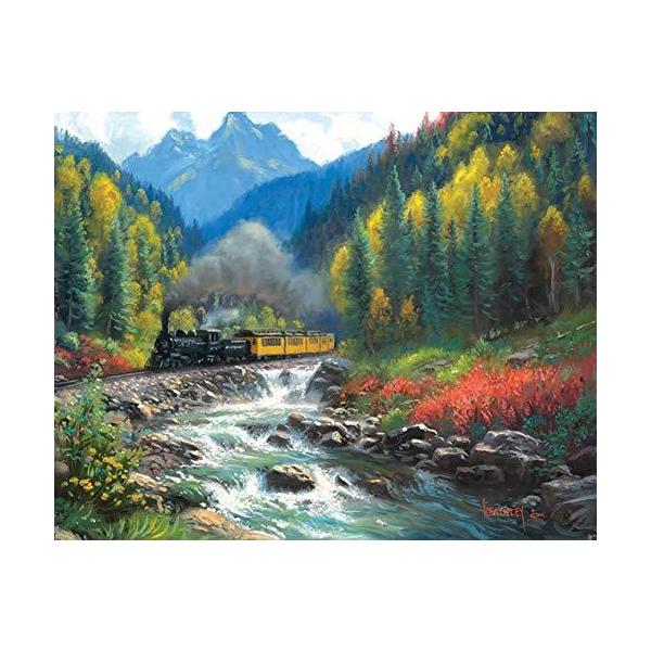 ジグソーパズル 海外製 アメリカ 53009 SUNSOUT INC - Durango Silverton - 1000 pc Jigsaw Puzzle by Artist: Mark Keathley - Finished Size ...