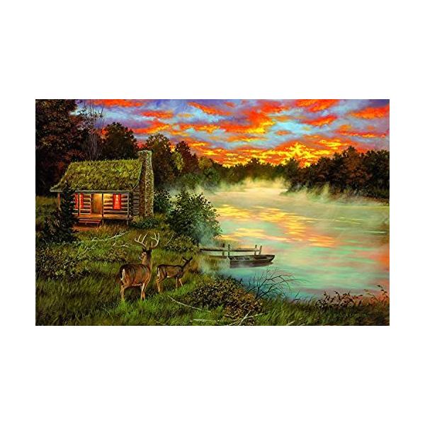 ジグソーパズル 海外製 アメリカ 50121 SUNSOUT INC - Couples Retreat - 1000 pc Large Pieces Jigsaw Puzzle by Artist: Lambson's Wildlife ...