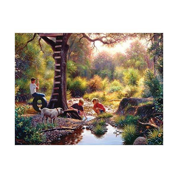 ジグソーパズル 海外製 アメリカ  SUNSOUT INC - The Clubhouse - 500 pc Jigsaw Puzzle by Artist: Mark Keathley - Finished Size 18" x 24" ...