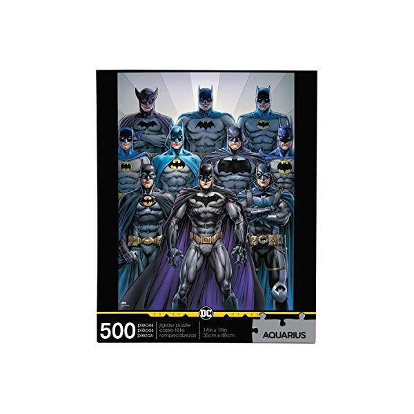 ジグソーパズル 海外製 アメリカ 62207 AQUARIUS DC Comics Batman Batsuits Puzzle (500 Piece Jigsaw Puzzle) - Glare Free - Precision Fit ...