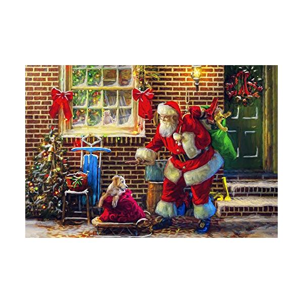 ジグソーパズル 海外製 アメリカ  Vermont Christmas Company Special Delivery Jigsaw Puzzle 100 Piece, Large Pieces Perfect for Kids and ...