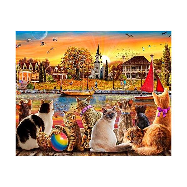 ジグソーパズル 海外製 アメリカ VC1101 Vermont Christmas Company Dockside Cats Jigsaw Puzzle 1000 Piece海外限定品を迅速輸入！5〜15営業日にて発送します。型番：VC1...
