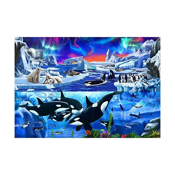 ジグソーパズル 海外製 アメリカ VC1017 Vermont Christmas Company Frosty Friends Jigsaw Puzzle 100 Piece - Large Pieces Perfect for Kids...