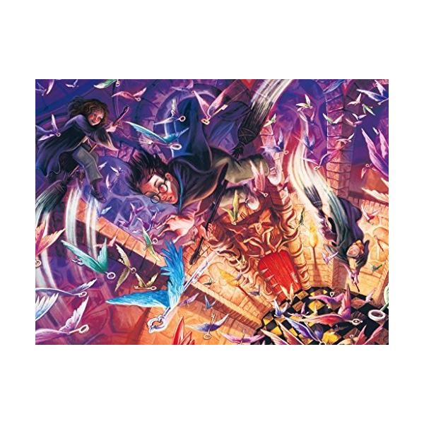 ジグソーパズル 海外製 アメリカ HP1363 New York Puzzle Company - Harry Potter Flying Keys - 1000 Piece Jigsaw Puzzle for Family Game Ni...