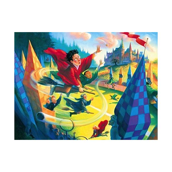 ジグソーパズル 海外製 アメリカ SG_B01CIS3D4Q_US New York Puzzle Company - Harry Potter Quidditch - 1000 Piece Jigsaw Puzzle for Adults...