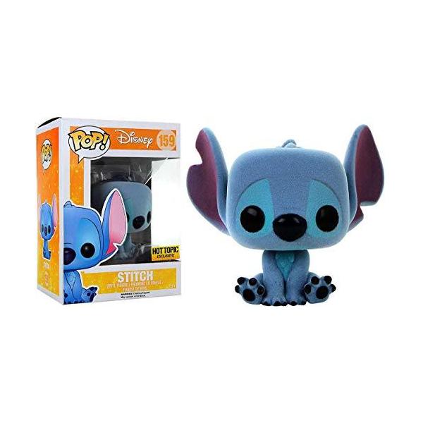 ファンコ FUNKO フィギュア 人形 アメリカ直輸入 ボブルヘッド BOBBLEHEAD ポップカルチャー  Funko Disney Lilo &amp; Stitch Pop! Flocked Stitch Vinyl Figure ...