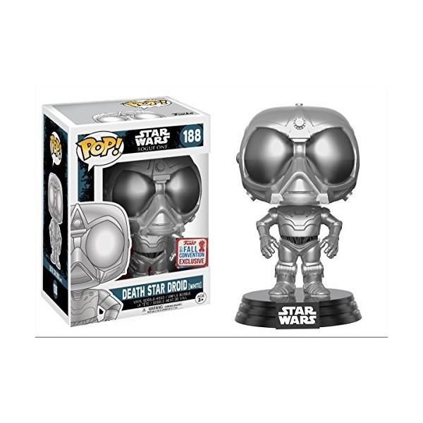 ファンコ FUNKO フィギュア 人形 アメリカ直輸入 ボブルヘッド BOBBLEHEAD ポップカルチャー Funko Funko Pop! NYCC Star Wars White Death Star Droid Rogue One,...