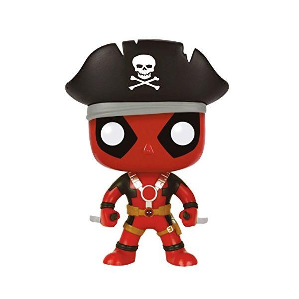 ファンコ FUNKO フィギュア 人形 アメリカ直輸入 ボブルヘッド BOBBLEHEAD ポップカルチャー 849803074906 Funko 599386031 - Marvel Figure - Deadpool Pirate海外限...