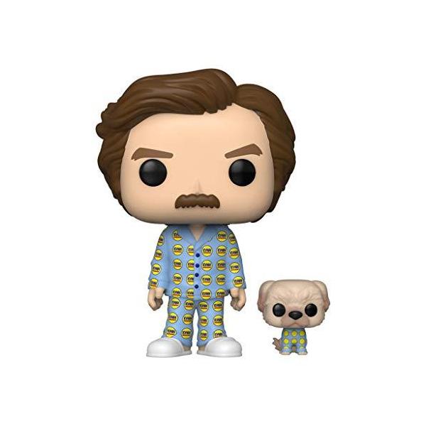 ファンコ FUNKO フィギュア 人形 アメリカ直輸入 ボブルヘッド BOBBLEHEAD ポップカルチャー DRM200514 Funko Pop! Movies #946 Anchorman Ron with Baxter (2020 ...
