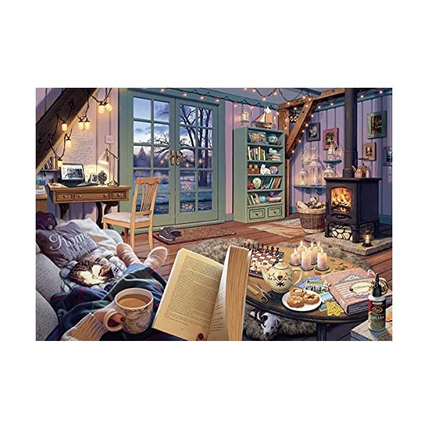 ジグソーパズル 海外製 アメリカ 12000050 Ravensburger The Cosy Shed (1000 Piece Version of Cozy Retreat) Jigsaw Puzzle for Adults - Eve...
