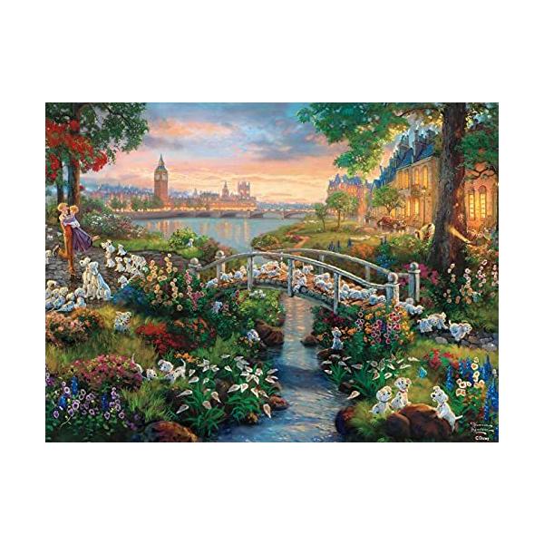 ジグソーパズル 海外製 アメリカ 2903-18 Ceaco - Thomas Kinkade - Disney Dreams Collection - 101 Dalmatians - 750 Piece Jigsaw Puzzle海外限...
