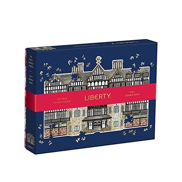 ジグソーパズル 海外製 アメリカ 9780735365544 Galison Liberty Tudor Building 750 Piece Shaped Puzzle from Galison - Featuring The Disti...