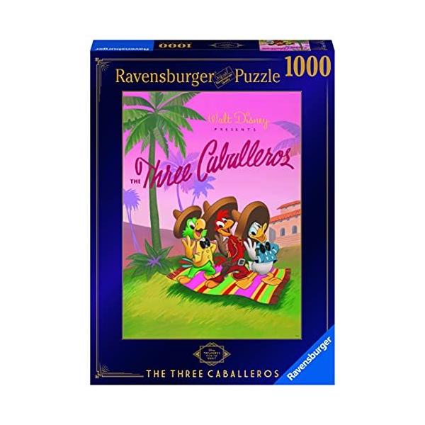 ジグソーパズル 海外製 1000ピース ディズニー 3つのカバレロ Treasures from The Vaultシリーズ 約70x50センチ Ravensburger ジグソーパズル 海外製 アメリカ 16854 Ravensburge...