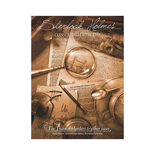 ボードゲーム 英語 アメリカ 海外ゲーム SHEH03 Asmodee Sherlock Holmes Consulting Detective - The Thames Murders &amp; Other Cases Board Ga...