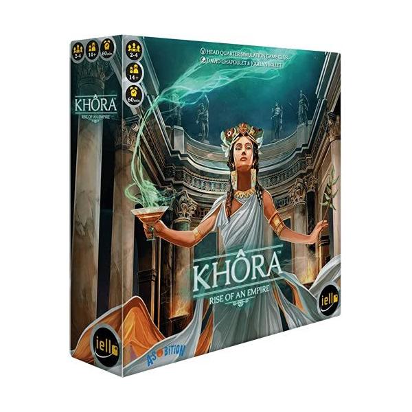 ボードゲーム 英語 アメリカ 海外ゲーム IEL51751 Iello: Khora, Rise of an Empire, Race to Development Game, Develop your City Faster and Be...
