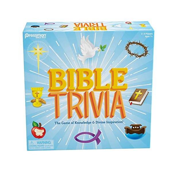 ボードゲーム 英語 アメリカ 海外ゲーム 108705.006 Bible Trivia by Pressman - The Game of Knowledge &amp; Divine Inspiration, Multi Color海外...