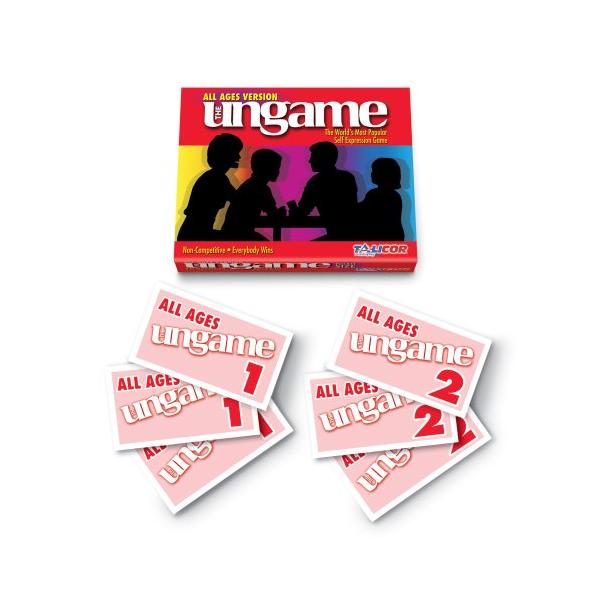 ボードゲーム 英語 アメリカ 海外ゲーム 5511800 Pocket Ungame All Ages Version - Communication Game - Encourages Thoughtful Conversation - ...