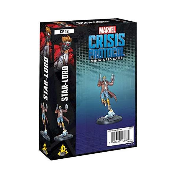 ボードゲーム 英語 アメリカ 海外ゲーム FFGMSG18 Asmodee Marvel: Crisis Protocol Star-Lord CHARACTER PACK - The Leader of the Guardians of ...