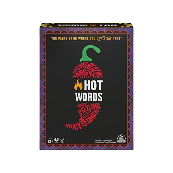 ボードゲーム 英語 アメリカ 海外ゲーム 6056961 Hot Words, Word Guessing Party Game, Board Game for Ages 12 &amp; up, by Spin Master海外限定品を迅...