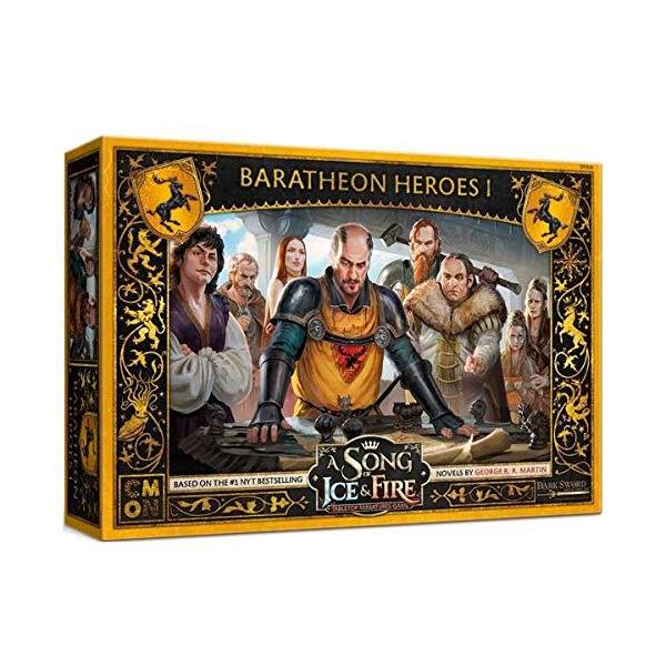 ボードゲーム 英語 アメリカ 海外ゲーム SIF809 CMON A Song of Ice and Fire Tabletop Miniatures Baratheon Heroes I Box Set - Leaders of The ...