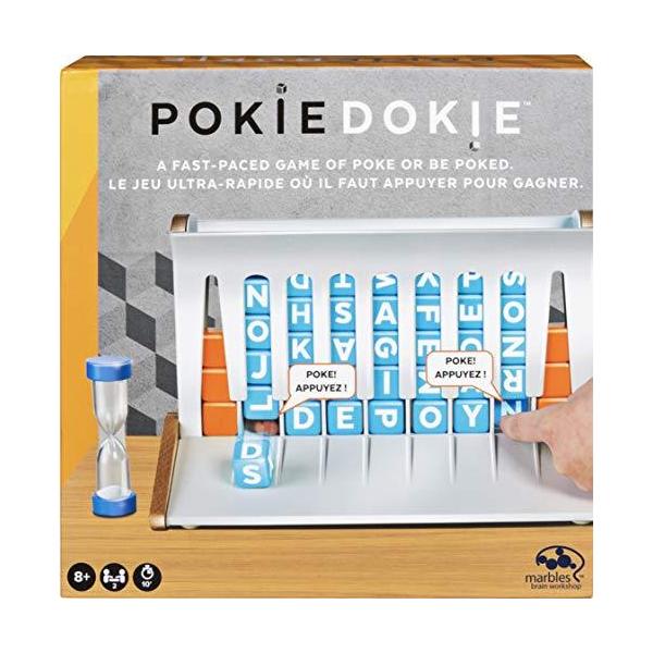 ボードゲーム 英語 アメリカ 海外ゲーム 6044749 Pokie Dokie Game by Marbles Brain Workshop, Fast-Paced Word Building Game for Kids and Adul...