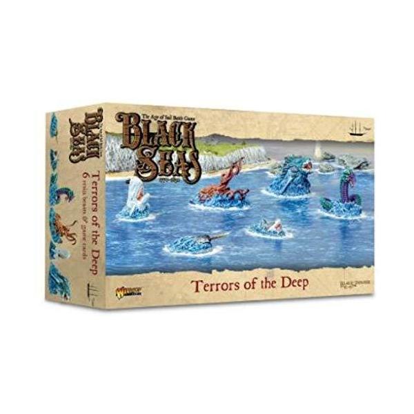 ボードゲーム 英語 アメリカ 海外ゲーム 792411005 Warlord Black Seas The Age of Sail Terrors of The Deep Game - Role Playing Strategy Board...