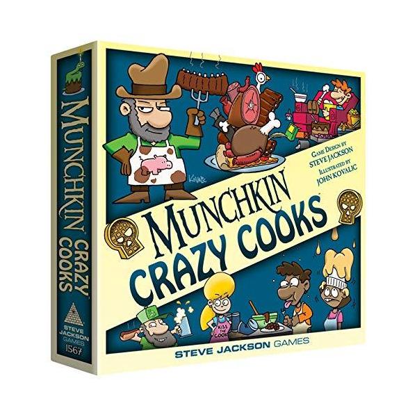 ボードゲーム 英語 アメリカ 海外ゲーム SJG1567 Munchkin Crazy Cooks Board Game | Family Card and Board Game | Adult, Kids, &amp; Family Ga...