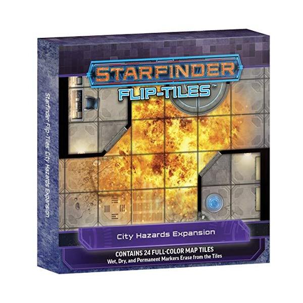 ボードゲーム 英語 アメリカ 海外ゲーム PZO7504 Starfinder Flip-Tiles: City Hazards Expansion海外限定品を迅速輸入！5〜15営業日にて発送します。型番：PZO7504関連：ボードゲーム,...