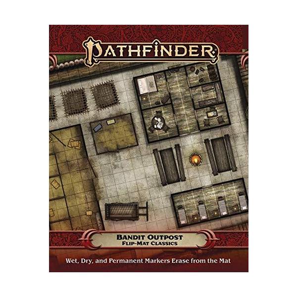 ボードゲーム 英語 アメリカ 海外ゲーム Pathfinder Pathfinder Flip-Mat Classics: Bandit Outpost海外限定品を迅速輸入！5〜15営業日にて発送します。型番：Pathfinder海外サイズ...