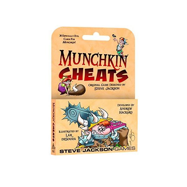 ボードゲーム 英語 アメリカ 海外ゲーム SJG04262 Steve Jackson Games Munchkin Cheats Card Game (Mini-Expansion) | 30 Cards | Card Game for ...