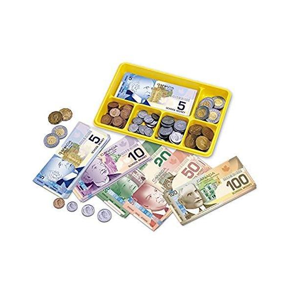 ボードゲーム 英語 アメリカ 海外ゲーム LER2335 Learning Resources Canadian Currency-X-Change,Pretend Play Money for Kids, Develops Sorting...